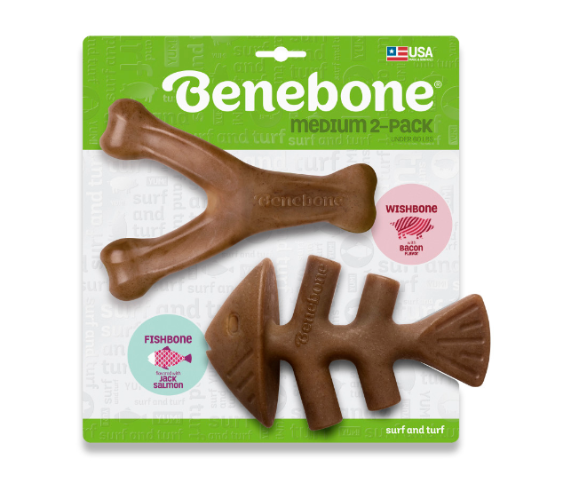 Benebone 2 Pack Surf and Turf Medium – K9 Tactical Gear
